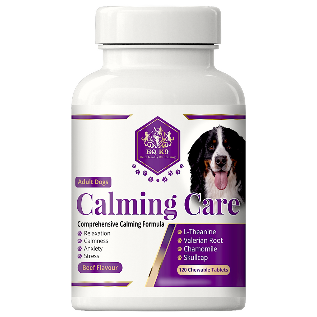 Calming Tablets for Dogs | Natural Stress & Anxiety Relief – EQ K9 Store